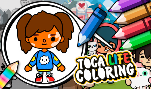 Toca Life Coloring | Game Gratis KibrisPDR