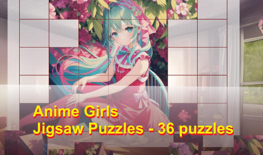 Anime Girls Jigsaw Puzzles - 36 puzzles | Game Gratis KibrisPDR