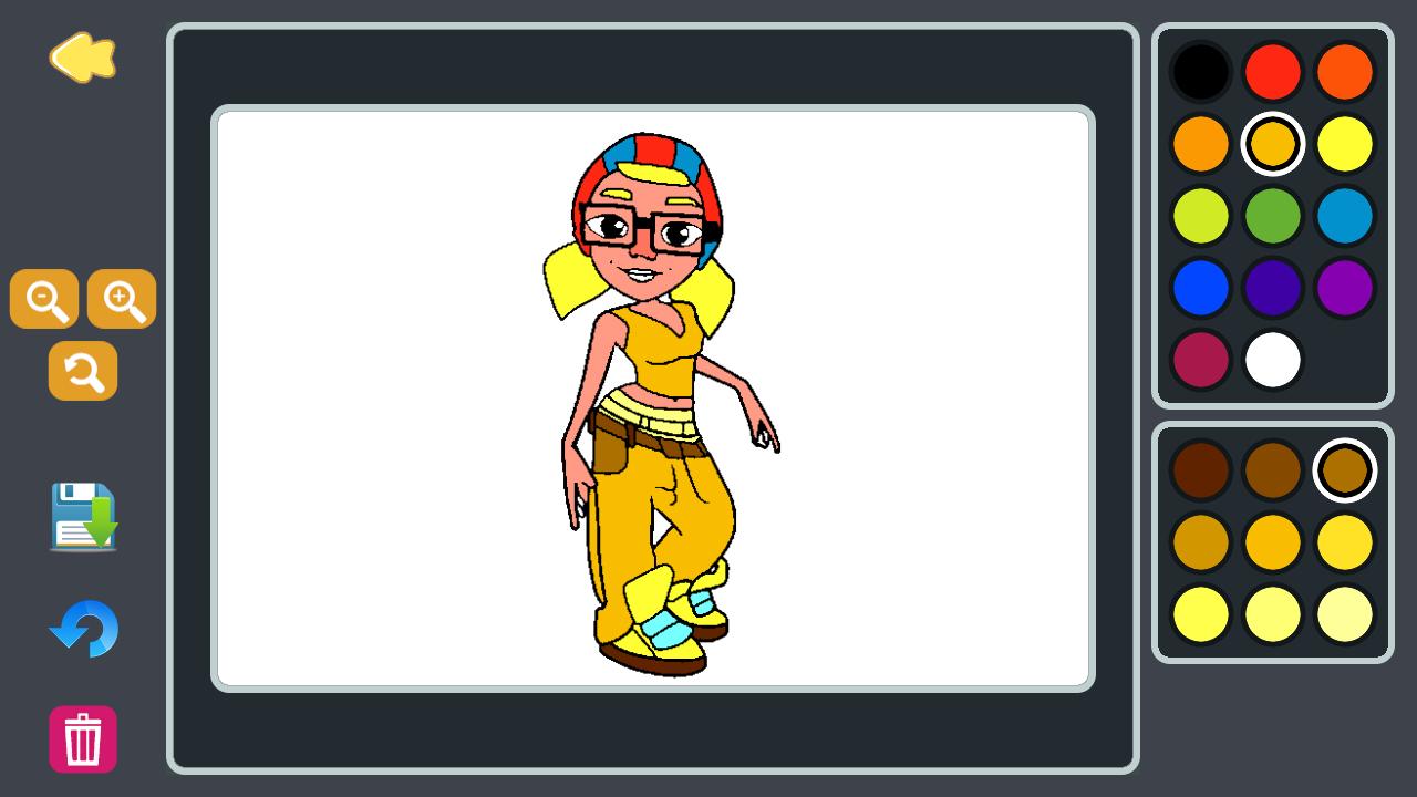 Subway Surfers Characters Drawing
