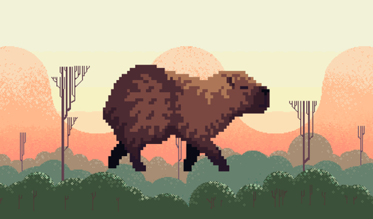 Run capybara! | Game Gratis KibrisPDR