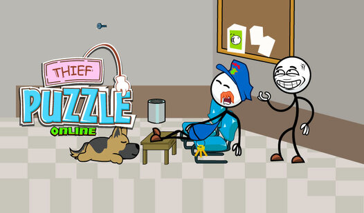 Thief Puzzle Online (от Kiz10) - играть онлайн бесплатно на сервисе Яндекс Игры