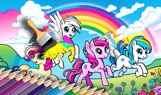 Color Game - My little pony, for kids (by LovorDev): Play Online For ...
