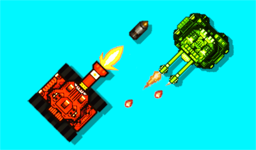 Super Tank 2D (by KATbIK STUDIOS): Play Online For Free On Playhop