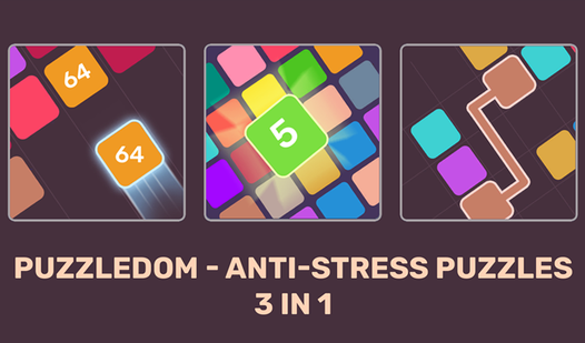 Puzzledom - Anti-stress puzzles 3 in 1 (توسط Dinmo): بازی آنلاین به ...