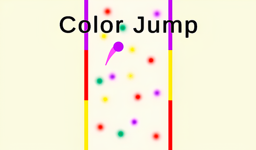 Color Jump （由 Evolved Monkey):网上免费玩 Playhop