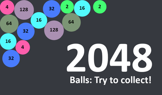 2048 Balls: Try to collect! — play online for free on Yandex Games