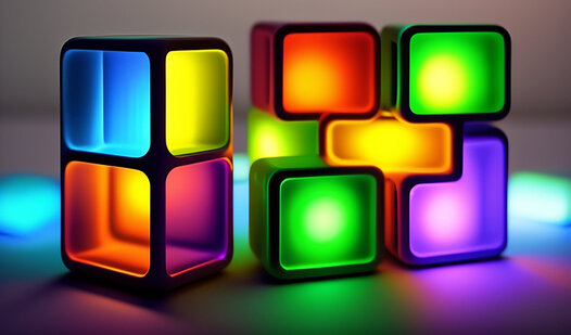 Glow blocks | Game Gratis KibrisPDR