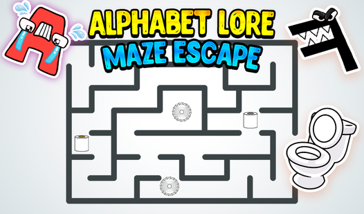 Alphabet Lore: Maze Escape (by GamesRV): Play Online For Free On Playhop