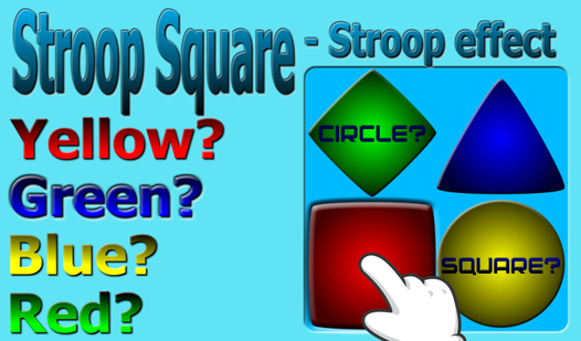 Stroop Square - Stroop effect | Game Gratis KibrisPDR