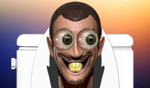 Skibidi Toilet and Triangle | Game Gratis KibrisPDR