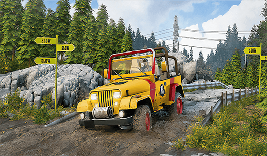 Uphill Offroad Jeep Driving (by 2Y Studio): Play Online For Free On Playhop