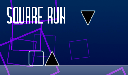 Square run - гуляць анлайн бясплатна на сэрвісе Яндекс Игры