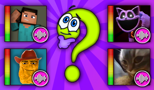 Guess the character's sound: Play Online For Free On Playhop