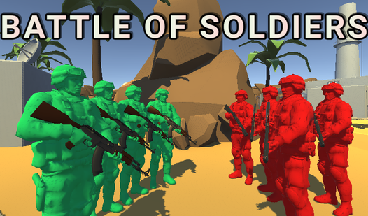 Battle Of Soldiers （由 CoolCat7):网上免费玩 Playhop