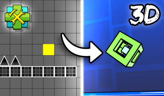 Geometry Dash 3D - With Level Editor (by EchoPlay) - play online for ...
