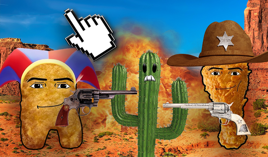 Omega Nuggets Battle (by lunyshko) - play online for free on Yandex Games