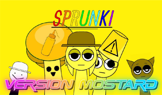 Sprunki Version Mostard (โดย CatStudio)-เล่นออนไลน์ฟรีบน Yandex Games