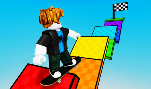 Obby: Skateboard Race (by ELT) - play online for free on Yandex Games