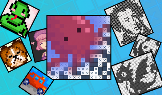 Nonogramm: Nono cross (by korgames) - play online for free on Yandex Games