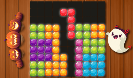 Candy Block Puzzle - Halloween | Game Gratis KibrisPDR