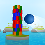 Tower of Colors 3D Island — play online for free on Yandex Games