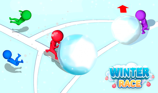 Snow Race (by AGAVA Games): Play Online For Free On Playhop