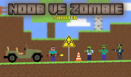 Noob vs zombie shooter (by Alien): Play Online For Free On Playhop