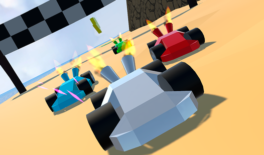 Low Poly Racing | Game Gratis KibrisPDR