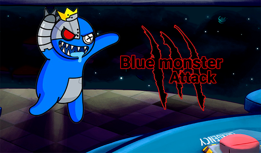 Blue monster attack | Game Gratis KibrisPDR