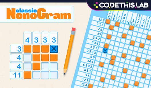 Classic Nonogram (by CodeThisLab): Play Online For Free On Playhop