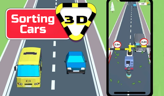 Sorting Cars 3D | Game Gratis KibrisPDR