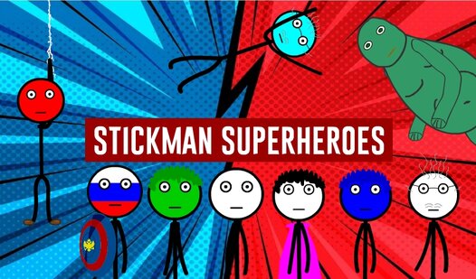 Stickman Superheroes (by Starodymov): Play Online For Free On Playhop
