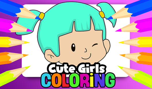 Cute Girls Coloring | Game Gratis KibrisPDR