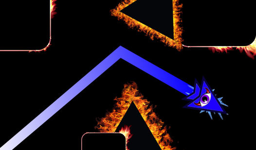 Geometry Dash Wave: Fire and Ice (დან Spotted Demons): ითამაშეთ ონლაინ ...