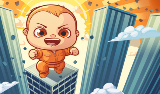 Baby Destroyer: Childish Chaos （由 dsjam):网上免费玩 Playhop