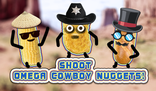 Shoot Omega Cowboy Nuggets! (par ilinskii): Jouez En Ligne Gratuitement ...