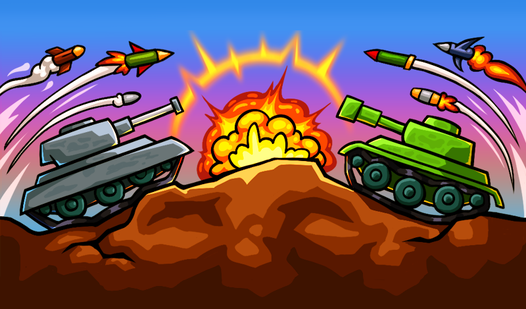 Tanks 2D: War and Heroes (by TONKO Games) - play online for free on ...