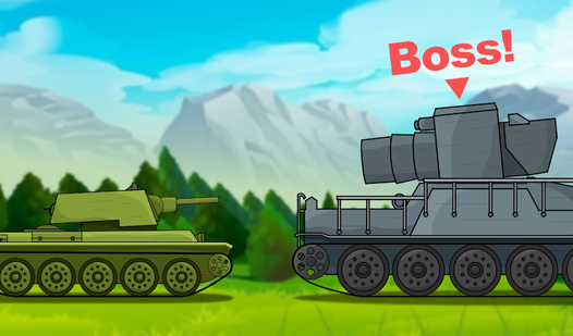 Tanks 2D: Battle! (by RAFF STUDIO): Play Online For Free On Playhop