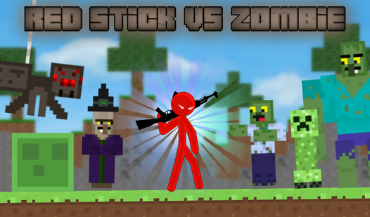 Red stick vs zombie (by Alien): Play Online For Free On Playhop