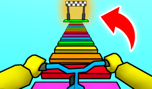 Noob: Obby on a Bike (by Hamster Studio): Play Online For Free On Playhop