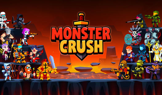 Monster Crush (ад MIDcore) - гуляць анлайн бясплатна на сэрвісе Яндекс Игры