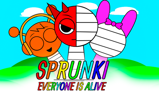 Sprunki Everyone Is Alive (by n1) - play online for free on Yandex Games