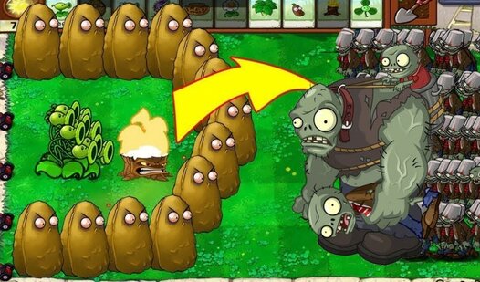 Растения против зомби: Новая карта (от PLOV) - играть онлайн бесплатно ...