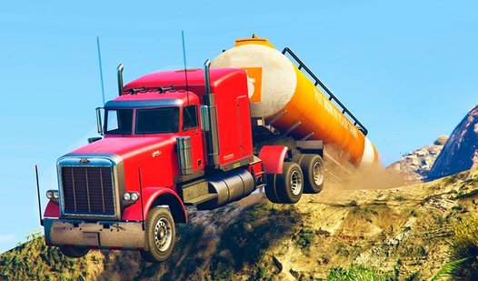 Truck. Dangerous road (by AST GAMES): Play Online For Free On Playhop