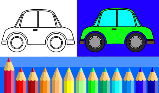 Coloring book - cars and trucks (by Avolzok) - play online for free on ...
