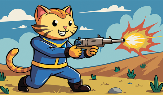 Fall Out Cat (Fat Lion Studio tarapyndan) - Yandex Games on-da mugt oýnaň