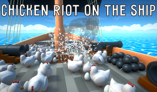Chicken Riot on the Ship (by TaburetkaGames) - play online for free on ...