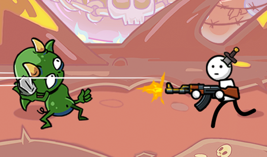 One Gun 2 Stickman (ад Erow Dev) - гуляць анлайн бясплатна на сэрвісе ...
