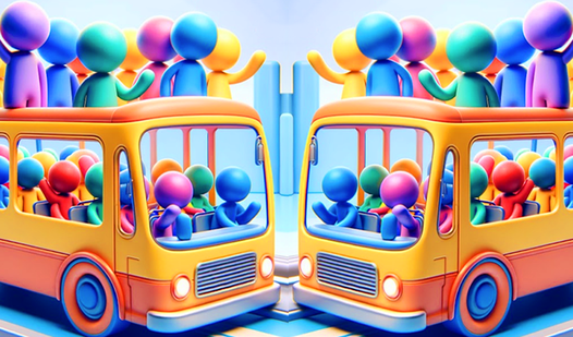 Bus Jam - Seat collect 3d (oleh Games Viper)- mainkan online secara ...