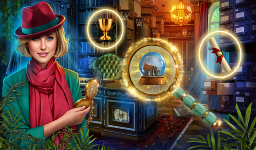 Hidden Objects: Detective Agency (oleh AvexGames)- mainkan online secara gratis di Yandex Games
